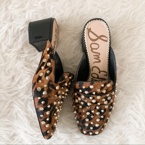 Sam Edelman | Shoes | Sam Edelman Loafer Mules With Stud Detailing | Poshmark